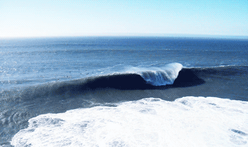 Download Nature Water Sea Ocean Wave Ocean Waves Gif