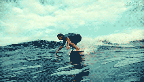 Download Wave Ocean Surfing Sports Gif