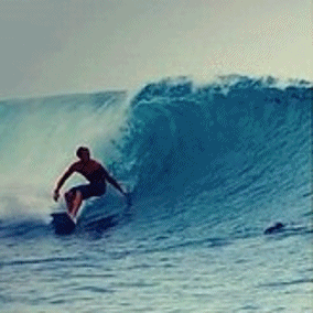 Download Wave Ocean Surfing Sports Gif - Gif Abyss
