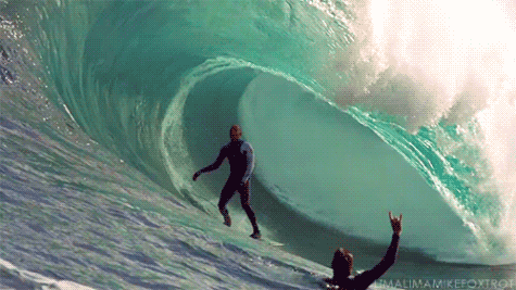 Download Wave Ocean Surfing Sports Gif - Gif Abyss
