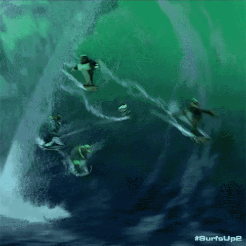 Download Wave Ocean Surfing Sports Ocean Waves Gif