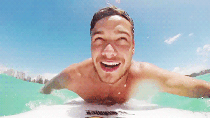 Download Wave Ocean Surfing Sports Gif - Gif Abyss