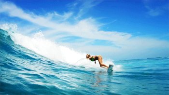 Download Wave Ocean Surfing Sports Ocean Waves Gif