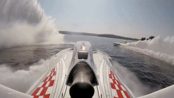 Download Racing Boat Vehicle Unlimited Hydroplane Gif