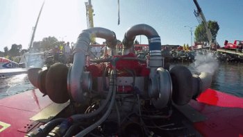 Download Racing Boat Vehicle Unlimited Hydroplane Gif