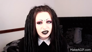 Download Scene Girls Style Woman Gothic Gif