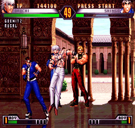 Download Video Game The King Of Fighters Gif