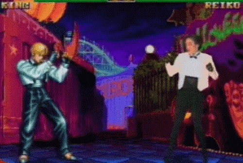 Download Video Game The King Of Fighters Gif