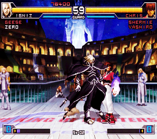 Download Video Game The King Of Fighters Gif