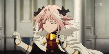 Astolfo — Joyful Cavalier (Fate/Apocrypha GIF)