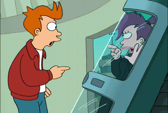 Download Sci Fi Futuristic Comedy TV Show Futurama Gif