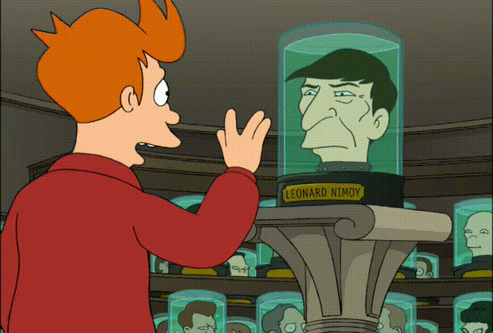 Download Sci Fi Futuristic Comedy TV Show Futurama Gif