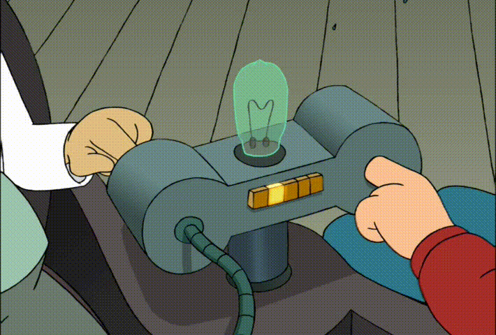 Download Sci Fi Futuristic Comedy TV Show Futurama Gif