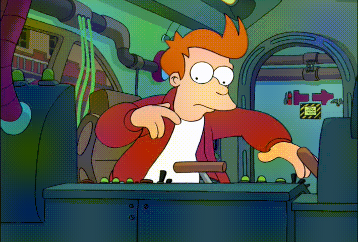 Download Sci Fi Futuristic Comedy TV Show Futurama Gif