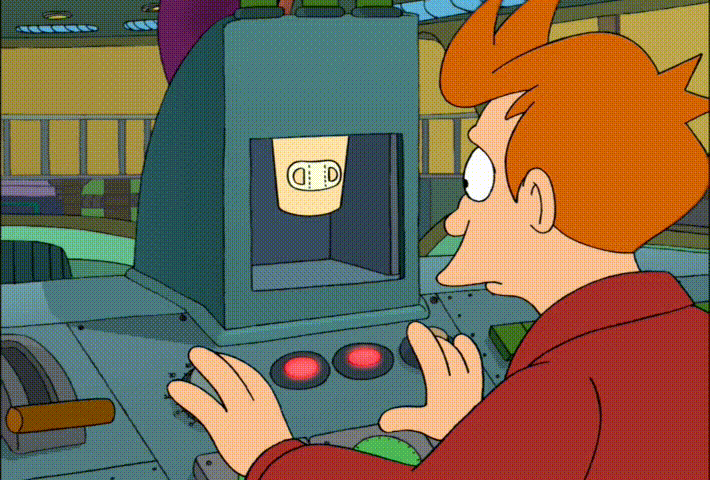 Download Sci Fi Futuristic Comedy TV Show Futurama Gif