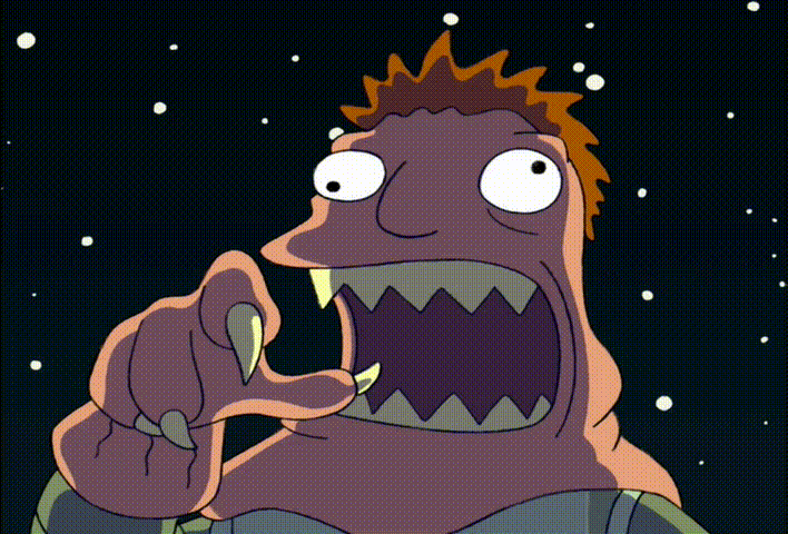 Download Sci Fi Futuristic Comedy TV Show Futurama Gif
