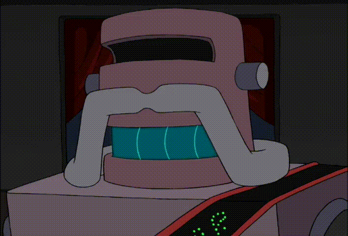 Download Sci Fi Futuristic Comedy TV Show Futurama Gif