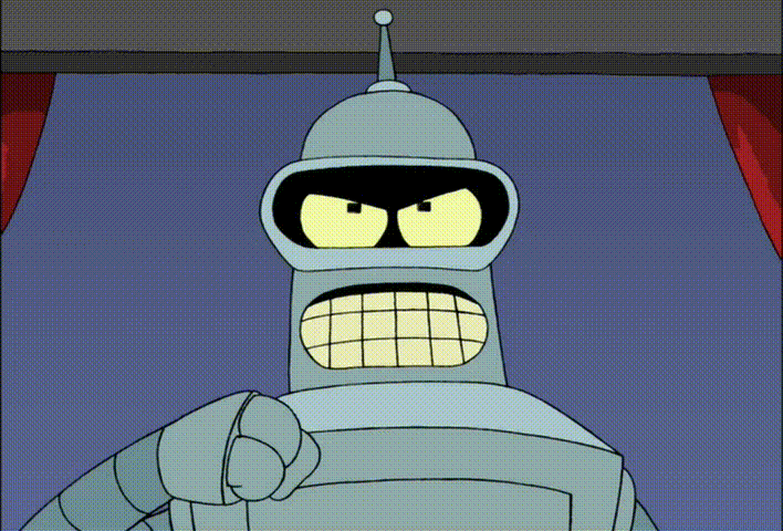 Download Sci Fi Futuristic Comedy TV Show Futurama Gif