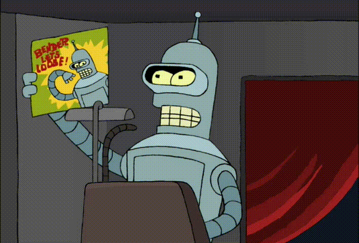 Download Sci Fi Futuristic Comedy TV Show Futurama Gif