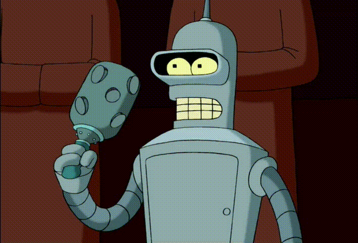 Download Sci Fi Futuristic Comedy TV Show Futurama Gif