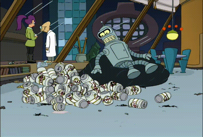 Download Sci Fi Futuristic Comedy TV Show Futurama Gif - Gif Abyss