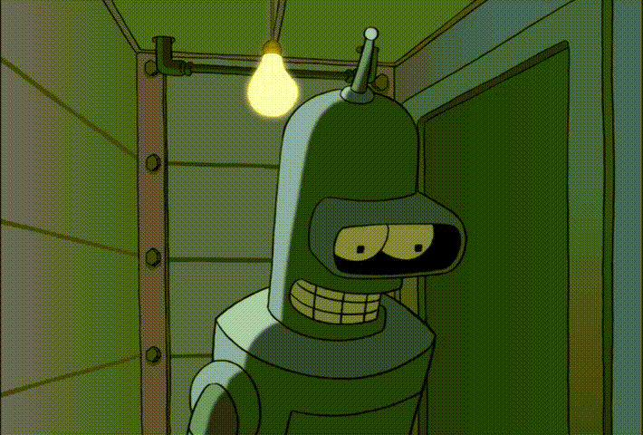 Download Sci Fi Futuristic Comedy TV Show Futurama Gif