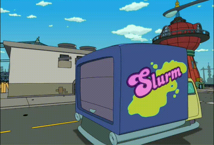 Download Sci Fi Futuristic Comedy TV Show Futurama Gif