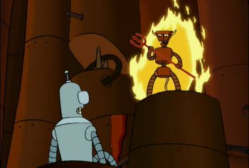 Download Sci Fi Futuristic Comedy TV Show Futurama Gif