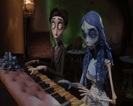Download Horror Dark Movie Corpse Bride Gif - Gif Abyss