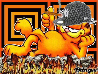 Download Humor Cartoon Cat Comic Garfield Gif - Gif Abyss