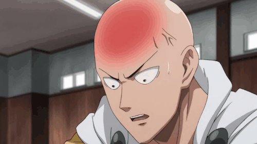 Download Anime One-Punch Man Saitama (One-Punch Man) Gif