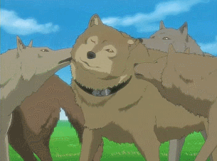 Download Anime Wolf's Rain Gif