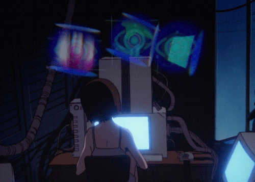 Download Anime Serial Experiments Lain Gif
