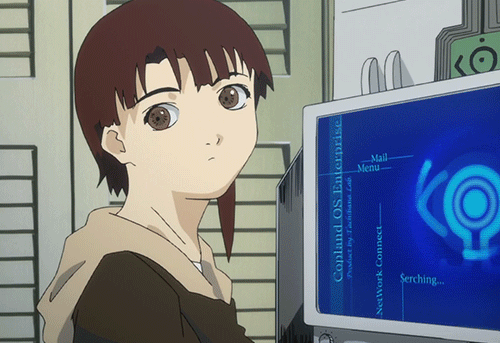 Download Anime Serial Experiments Lain Gif - Gif Abyss