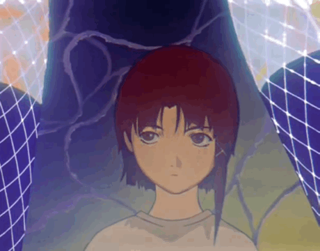 Anime Serial Experiments Lain Gif - Gif Abyss