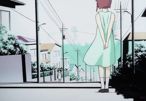 Anime Serial Experiments Lain Gif - Gif Abyss