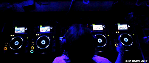 Download EDM Electronic Music Music DJ Gif