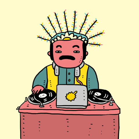 Download EDM Electronic Music Music DJ Gif