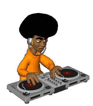 Animated EDM DJ - Turntable Groove - Gif Abyss