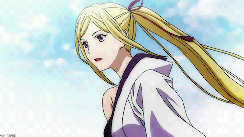 Noragami Bishamon Gif Noragami Bishamon
