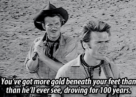 Download Clint Eastwood Western TV Show Rawhide Gif - Gif Abyss