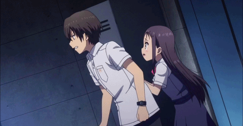 Anime Boy Protecting Girl
