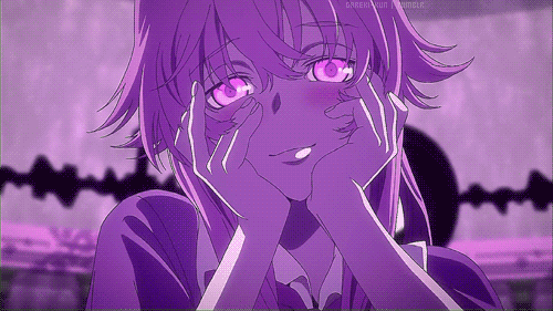 Download Future Diary Anime Mirai Nikki Gif - Gif Abyss