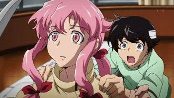 Download Future Diary Anime Mirai Nikki Gif