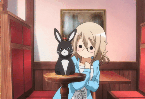 Download Gochūmon Wa Usagi Desu Ka Is The Order A Rabbit Anime Gif