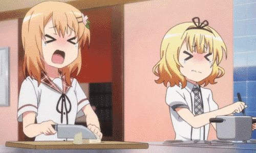 Download Gochūmon Wa Usagi Desu Ka Is The Order A Rabbit Anime Gif