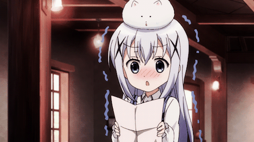 Download Gochūmon Wa Usagi Desu Ka Is The Order A Rabbit Anime Gif
