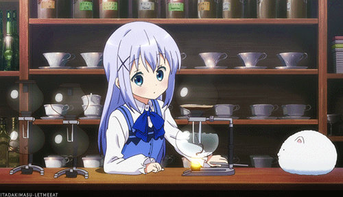 Download Gochūmon Wa Usagi Desu Ka Is The Order A Rabbit Anime Gif