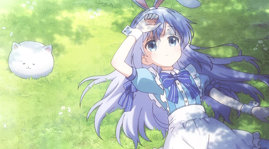 Download Gochūmon Wa Usagi Desu Ka Is The Order A Rabbit Anime Gif