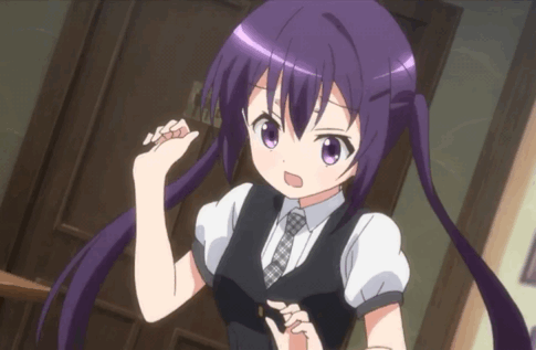 Download Gochūmon Wa Usagi Desu Ka Is The Order A Rabbit Anime Gif